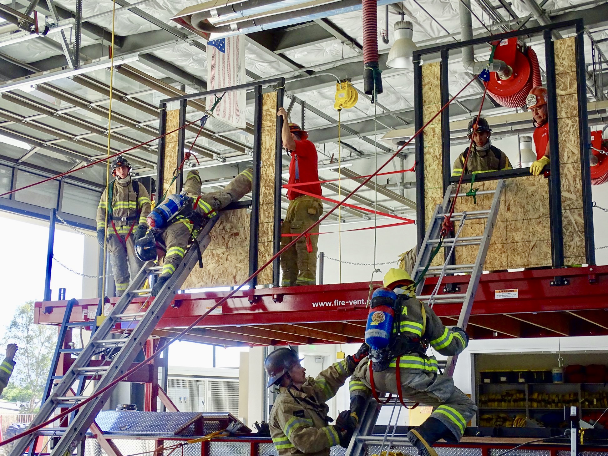 Firefighter Training | Bailout Window simulator